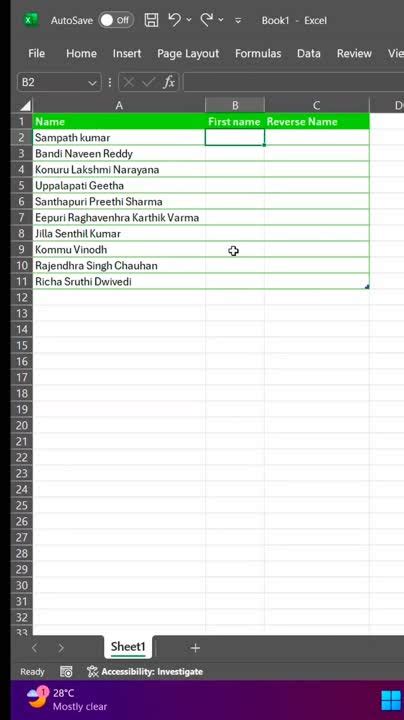 Sampath Kumar On Linkedin How To Extract First Name And Last Name In