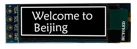 Small Oled Module With I2c Interface 0 91 Inch 128x32 For Versatile Applications China Oled