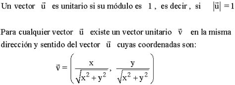 Ejemplos Resueltos Módulo Y Argumento De Un Vector Vector Unitario