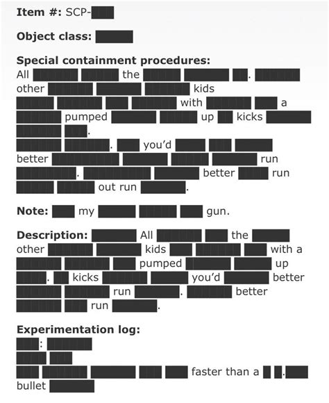 The “fbi Document” Post On This Subreddit Inspired Me To Do This R Sbeve