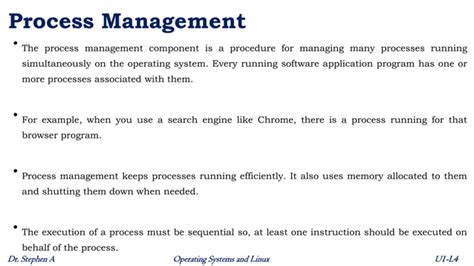 Unit 1 Lecture 4 Real Time Systems Components Of Operating Systempdf