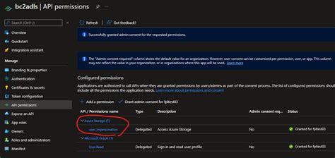 Azure Blob Storage Error About Permissions Mismatch · Issue 34 · Microsoftbc2adls · Github