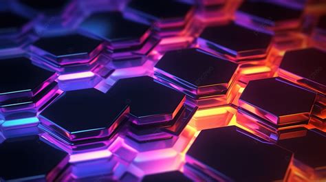 광선이 있는 미래형 육각형 표면 패턴 3d 디지털 디자인의 현대 추상 벽지 디지털 질감 디지털 패턴 테크 패턴 배경 일러스트 및 사진 무료 다운로드 Pngtree
