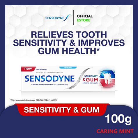 Sensodyne Toothpaste Sensitivity And Gum 2 In 1 Relieve Tooth