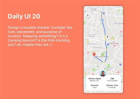 Location Tracker Daily Ui 20 Figma
