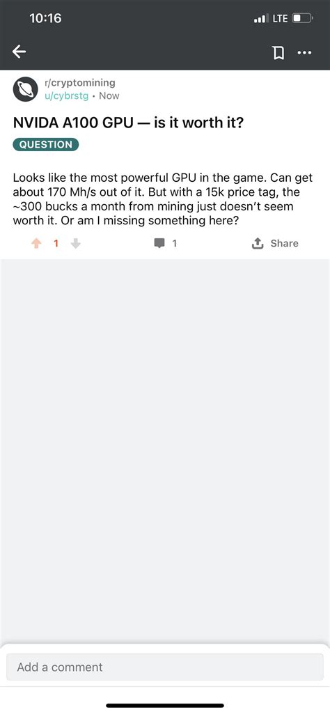 Nvidia Tesla A100 Gpu — Worth The Price For The Return Or Not R