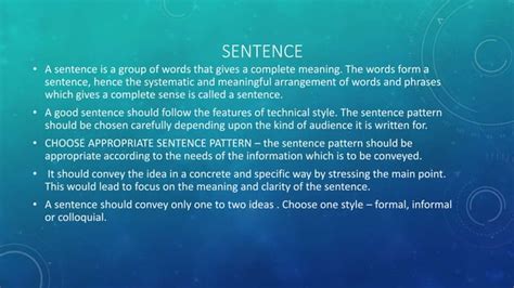 Requisites Of A Good Sentence Pptx Gardening Home And Garden