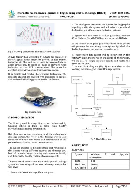 Irjet Smart Underground Drainage Blockage Monitoring And Detection System Using Iot Pdf