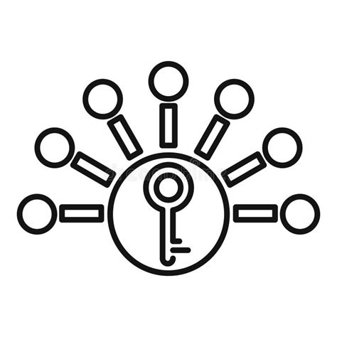 Key Performance Indicator Kpi Achieving Business Goals Icon Stock Vector Illustration Of Sign