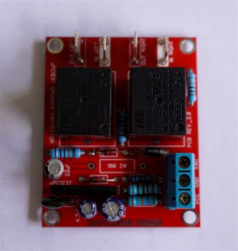 Dukun Elektro Skema Rangkaian Speaker Protector Protektor Sederhana