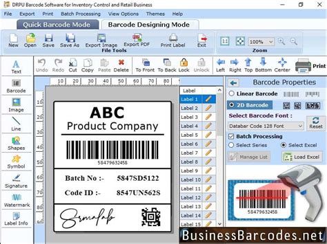 Databar Code 128 Barcode Tool Download And Review