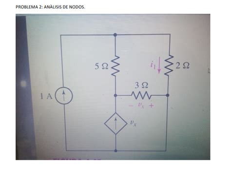 Solved In The Next Circuit Use The Node Analysis Method