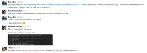 Make It Easier For A Contributor To Determine What Failed Their Build · Issue 10625 · Wordpress