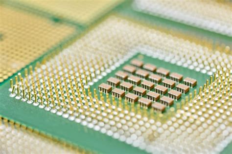 Premium Photo Cpu Central Processor Unit Isolated Background Main Electronic Circuitry For