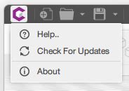 File About Menu Png CraftWare Pro User Manual