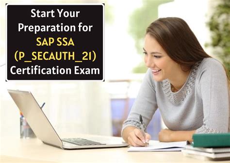 SAP P SECAUTH 21 Start Your Preparation For SAP SSA Certification Exam