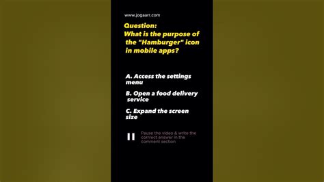 Humburger Menu Question In Uiux Viralstatus Shortvideo Youtube