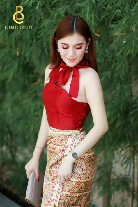Pin En Myanmar Dress Blusas Costura Thing 1
