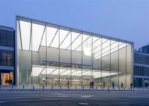 Foster Partners Completes Apple Store In Hangzhou China