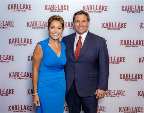 From ‘bde To Smears Kari Lake Turns On Desantis Spreads Lie Hes Been Endorsed By George Soros