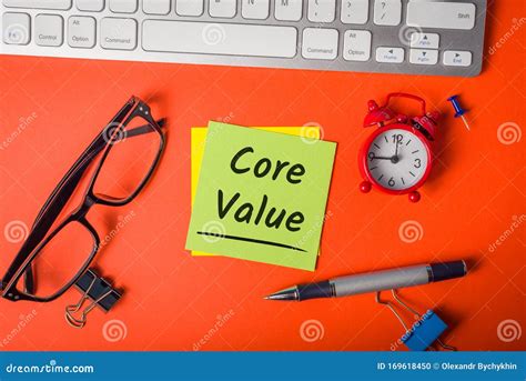 Core Values The Basic Principles On Which Company Policy And Human