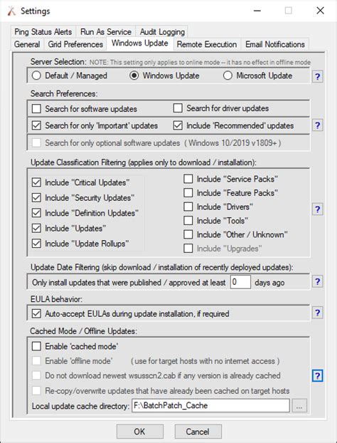 Batchpatch And The Windows Update Control Panel Report A Different