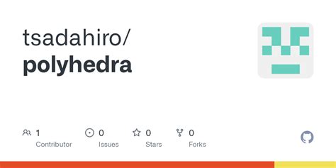 Github Tsadahiropolyhedra
