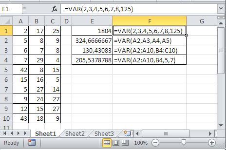 Steps On Calculate Variance In Excel Listed Techyv