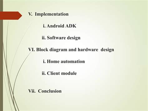 home automation using android mobiles pptx