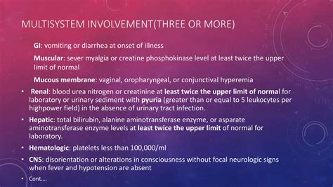 Toxic Shock Syndrome Ppt