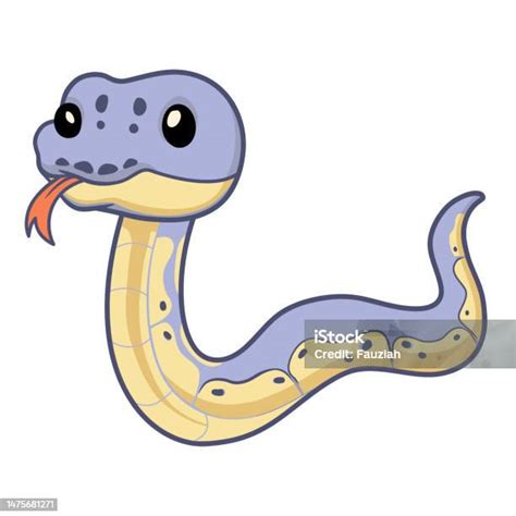 Kartun Python Bola Badut Pembunuh Lucu Ilustrasi Stok Unduh Gambar Sekarang Alam Albinisme