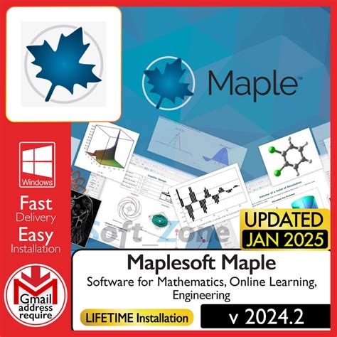maplesoft maple 2024 2 software for mathematics online learning