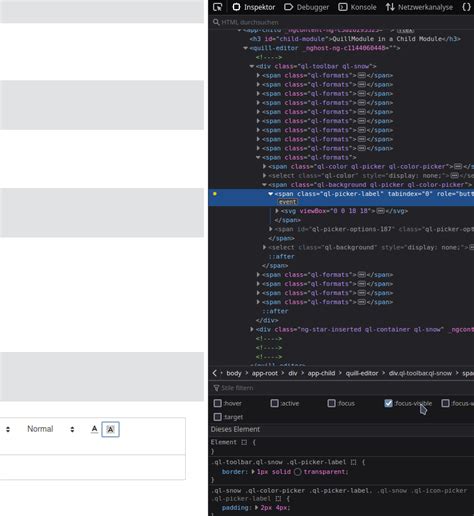 Focus Not Visible On Some Elements Of The Toolbar · Issue 1760
