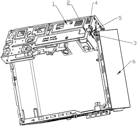 一种电脑机箱支架固定结构的制作方法