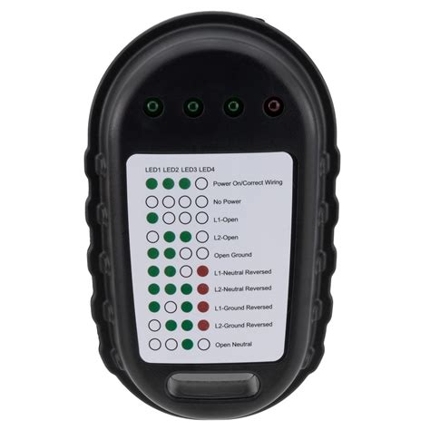 Rv 50 Amp Circuit Analyzer Tester Plug Recpro