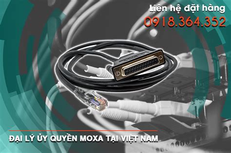 Cbl Rj45f25 150 Cáp Kết Nối Rj45m 8c đến Db25f 150cm 59 1 Inch 4 9ft Moxa Việt Nam