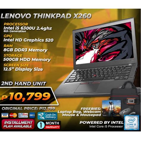Laptop LENOVO THINKPAD X Intel Core I U Gb Ram Gb HDD Gb Ssd Th Generation