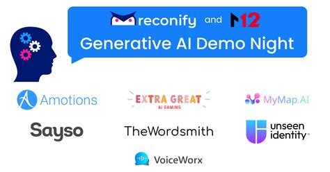 Reconify Generative Ai Demo Night