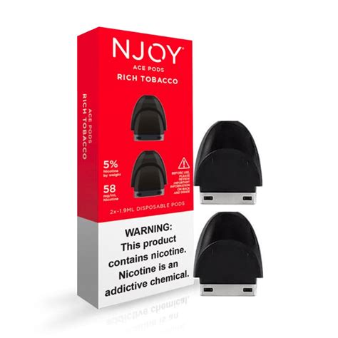 NJOY Ace Pods Rich Tobacco Buy Pods Now