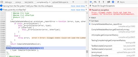 while debugging once a test fails many future tests fail · issue 858 · angular zone js · github