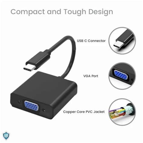 USB Type C To VGA Adapter Male At Best Price In Bengaluru ID