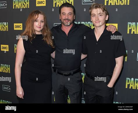 Los Angeles Usa 20th Mar 2024 L R Naiia Rose Ulrich Skeet Ulrich