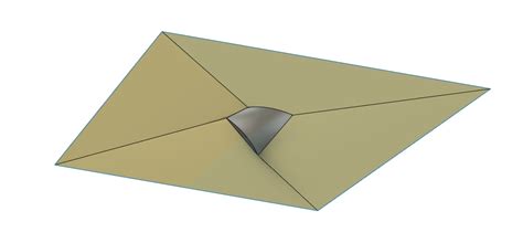 lofting between two paths where one path contains brepedges and surface
