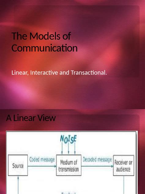 communication models pdf