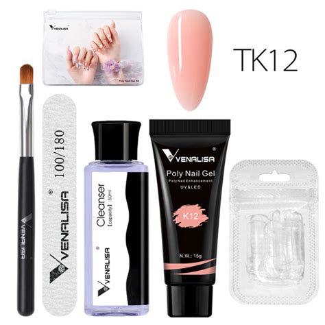 Мини комплект за изграждане с полигел Прасковен цвят Damamadama