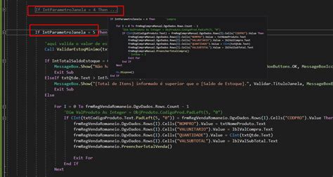 Visual Basic NET Datagrid Sin Registro En El Loop