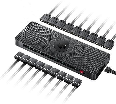 Amazon AsiaHorse IN ARGB PWMファンハブ PWM ピン ポート ARGB V ピン ポート V ARGBマザーボード同期 PWM機能ファン