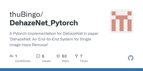 DehazeNet Pytorch Create Dataset Py At Master ThuBingo DehazeNet