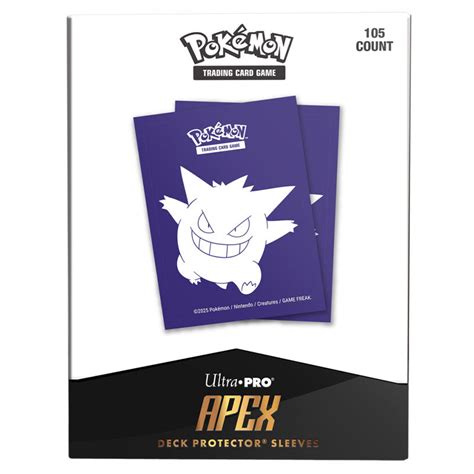 Ultra Pro Elite Series Gengar Apex Deck Protector Sleeves 105 S