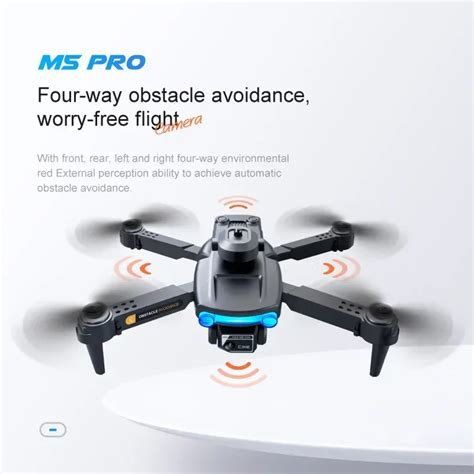 장애물 회피 고도 유지 접이식 쿼드콥터 헬리콥터 드론 장난감 M5 Rc 광학 흐름 와이파이 Fpv Hd 티몬
